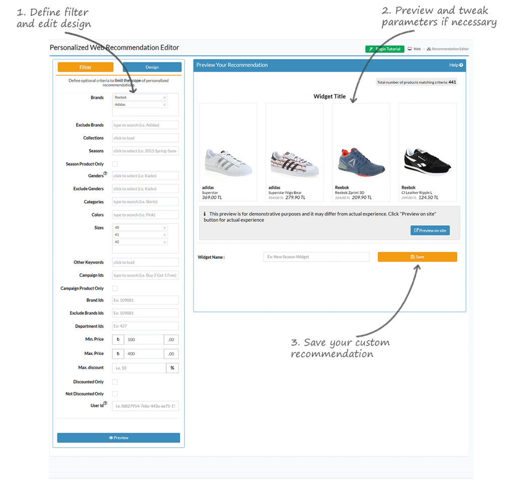 How To Use Product Recommendations On Web | Perzonalization.com